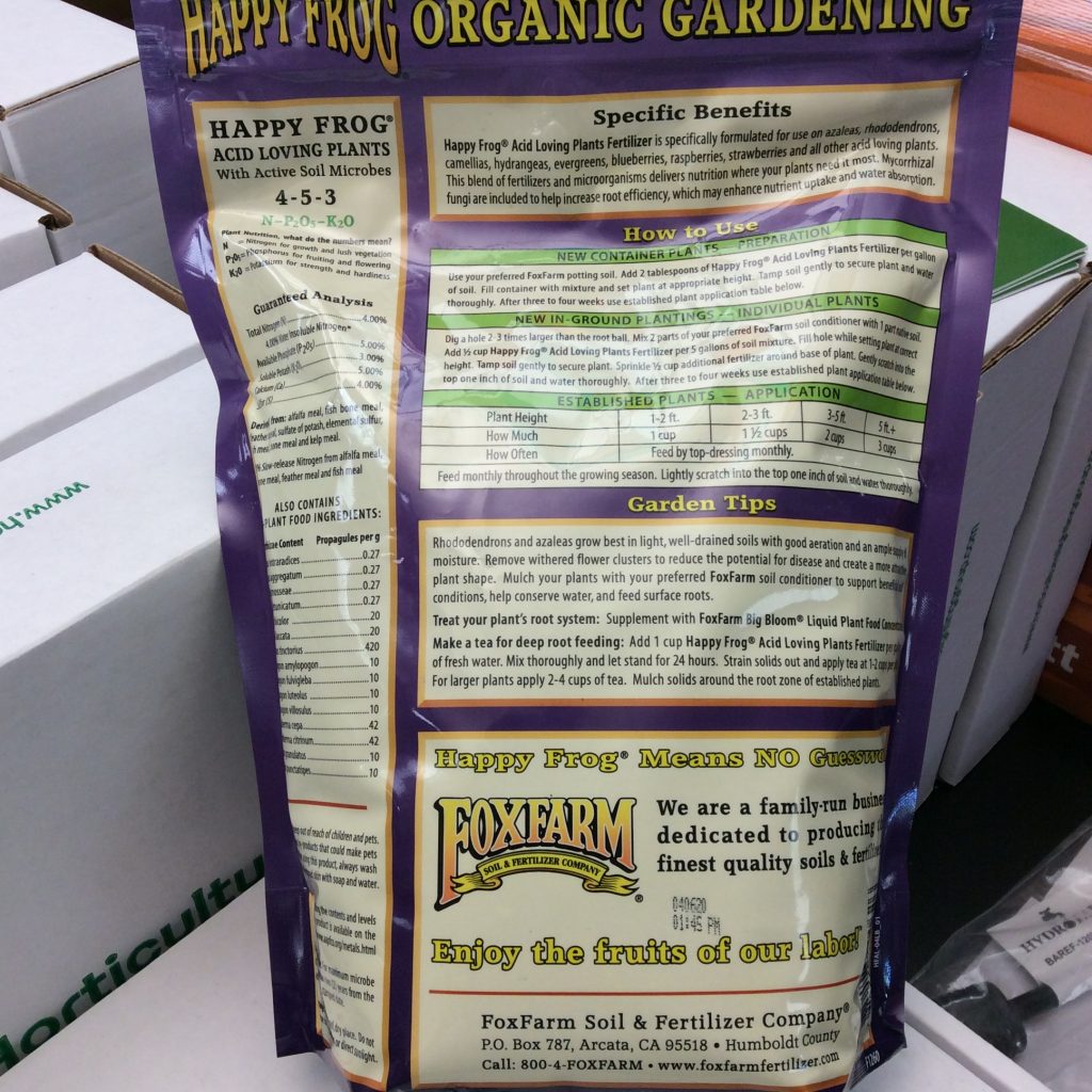 Happy Frog All Purpose Dry Fertilizer 4 lb – Hydroponic Supplies & CBD ...